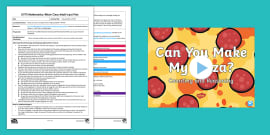 👉 Circles and Triangles Pizza-Making Cutting Skills Activity