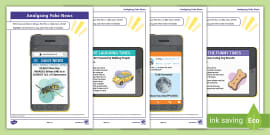 KS2 Fake News Checklist (teacher made) - Twinkl