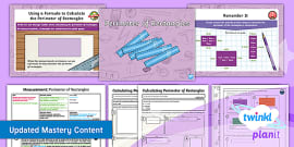 👉 Y5 Area of Compound Shapes PlanIt Maths Lesson 5