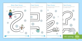 Design Your Own Winter Clothes Colouring Sheet - Twinkl