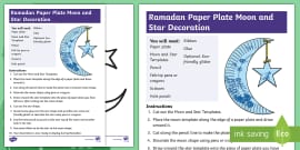 Ramadan Lantern Paper Craft (teacher made) - Twinkl