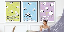 Spring Quotes A4 Display Poster (teacher made)