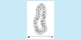 \'Ei Katu Flower Garland Activity (teacher made) - Twinkl