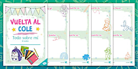 Flipbook: Todo sobre mi (teacher made) - Twinkl