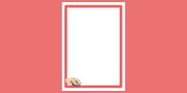Finger Counting 5 Page Border | Page Borders | Twinkl