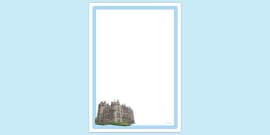 FREE! - Medieval Castle Page Border | Page Borders | Twinkl