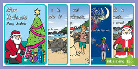 New Zealand Sign Language Te Reo Christmas Display Poster