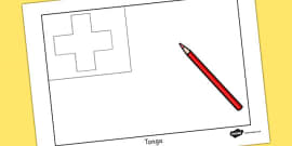 FREE! - Niue Flag Colouring Sheet | Twinkl Colouring | Country Flags