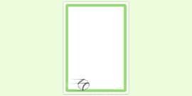 FREE! - Big Ball Page Border | Primary Resources | Twinkl
