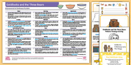 EYFS Reception Topic Planning Web: Goldilocks and the Three Bears (New EYFS