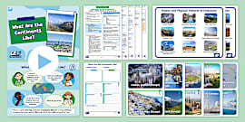 KS2 Geography Continents - Geography: Continents and Oceans