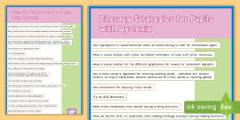 What Is Dyslexia? A4 Display Poster | Twinkl (teacher made)