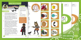 KS1 Halloween Board Game (teacher made) - Twinkl