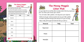 The Messy Magpie Display Pack (teacher made)
