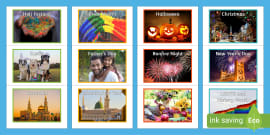 👉 Festivals and Celebrations Display Posters