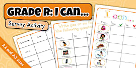 Report Card for Grade R