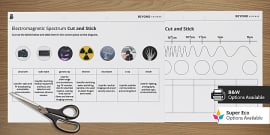 FREE! - Electromagnetic Spectrum Colouring Sheet | Colouring