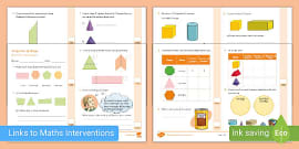 Year 3 Shapes Maths Mastery PowerPoint (teacher made)