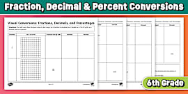 Sixth Grade Decimal Division Snow Globe Worksheet