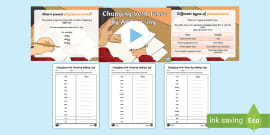 Adding '-ing' to the End of Words PowerPoint - KS1 Resources
