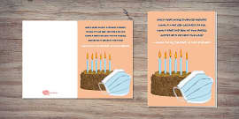 Mermaid Birthday Card | Twinkl Party (teacher made) - Twinkl