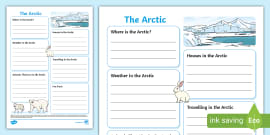 Antarctica Fact File Template, Antarctica, Continents