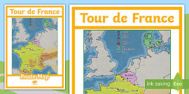 FREE! - Tour de France Display Banner (teacher made)