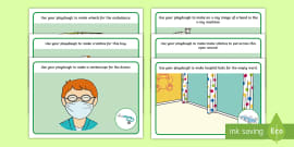 Hospital Word Mat (Teacher-Made)