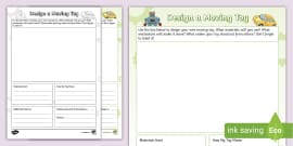 Design a Toy Activity Sheet (teacher made) - Twinkl