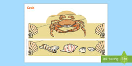 Crab Role-Play Headband - Twinkl - EYFS (teacher made)