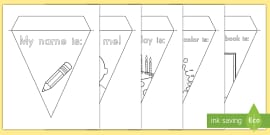 Transition Display Bunting (teacher made) - Twinkl