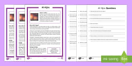 Ibn Battuta Differentiated Reading Comprehension Activity