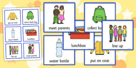 Home Visual Timetable - Autism Resources (teacher made)