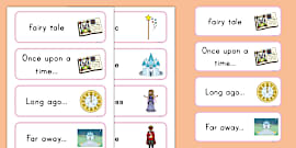 Fairy Tale Cutting Skills Worksheet