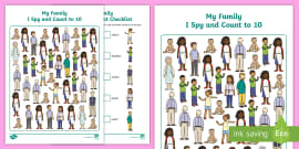 FREE! - 👉 Family Poster | 'My Family' Display Resources