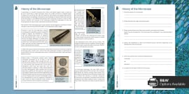 FREE! - KS3 Cells and Organisation: How to use a microscope | Beyond