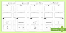 Cuvinte dintr-o singură silabă - Fișă de lucru | Twinkl