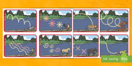 Spring Mark-Making Pattern Cards