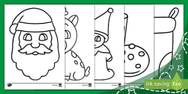 My First Christmas Colouring Pack (Teacher-Made) - Twinkl