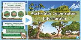 The Colonisation of Australia PowerPoint (teacher made)