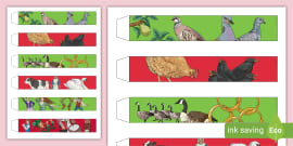 Merry Christmas Paper Chains (teacher made) - Twinkl