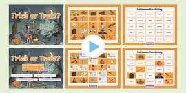 Halloween Bingo for K-2nd Grade (Teacher-Made) - Twinkl