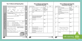 Measuring & Carrying Capacity Activity: Using Informal Units
