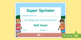 Adult Slimming Club Certificate (teacher made) - Twinkl