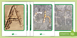 Poster Arddangos Pentre'r Wyddor (Teacher-Made) - Twinkl