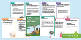 KS2 Inference Questions Challenge Cards - Primary Resource