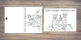 Special Person Day Card (teacher made) - Twinkl