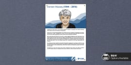 Ellen Churchill Semple Geography Display Poster - Twinkl