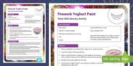 Fizzing Firework Sensory Bottle Activity | Twinkl - Twinkl