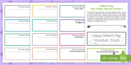 Father's Day Vouchers | Printable Coupon Book | Twinkl